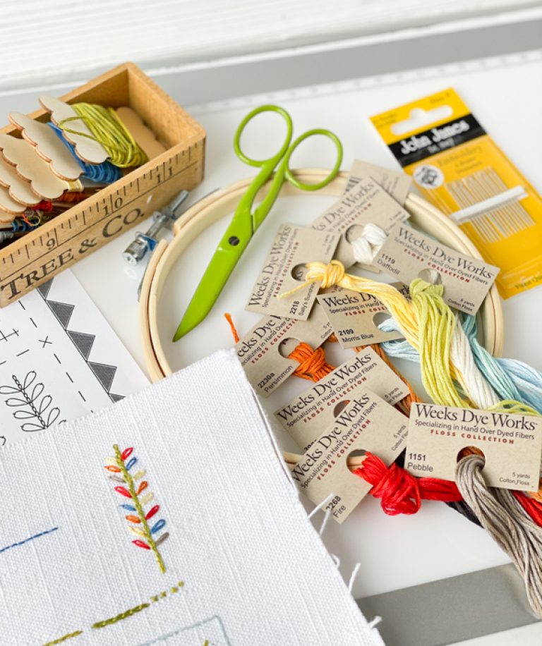 Embroidery Sampler | Fresh Figs