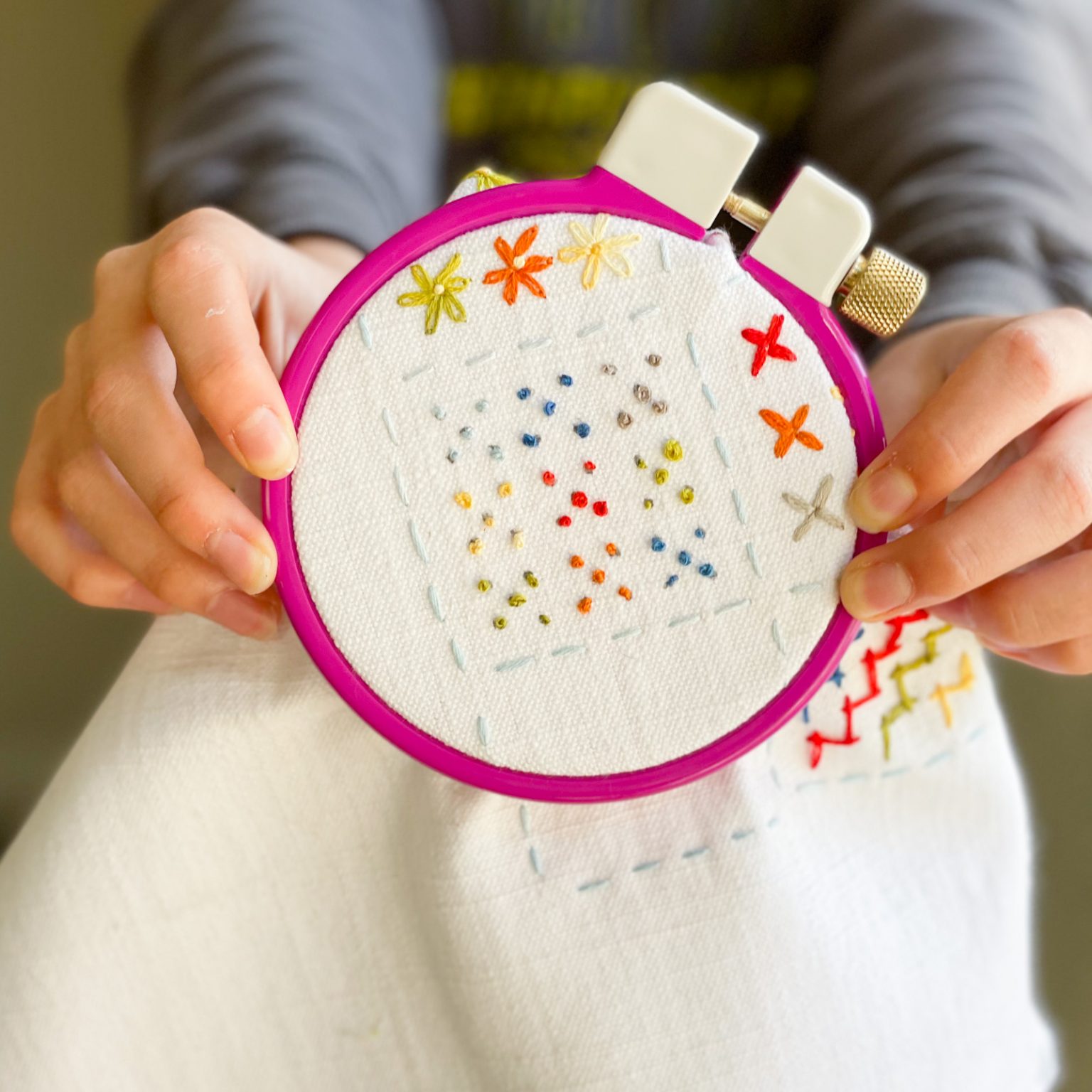 Embroidery Sew Along: Block #5 | Fresh Figs