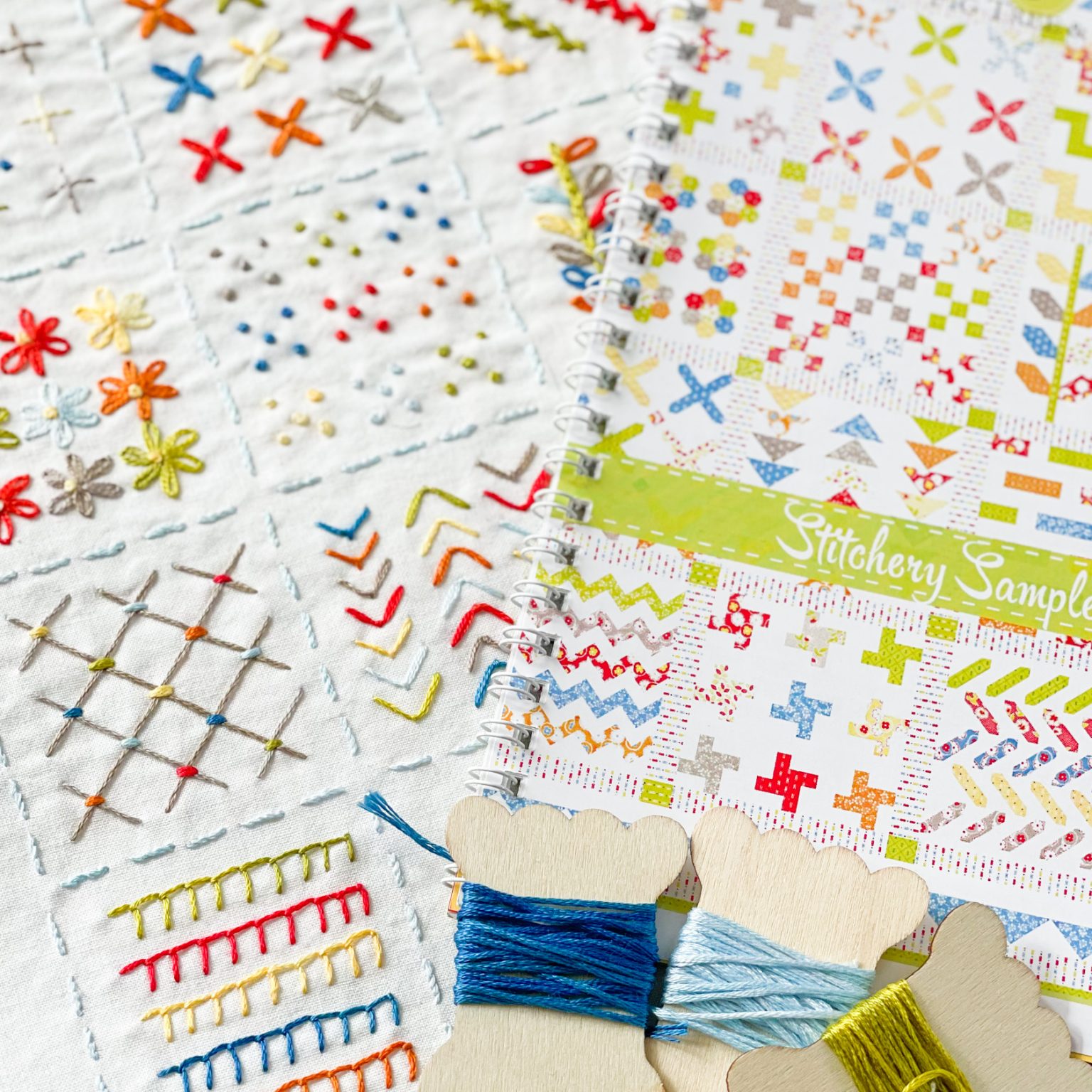 Embroidery Sampler: Block #10 | Fresh Figs