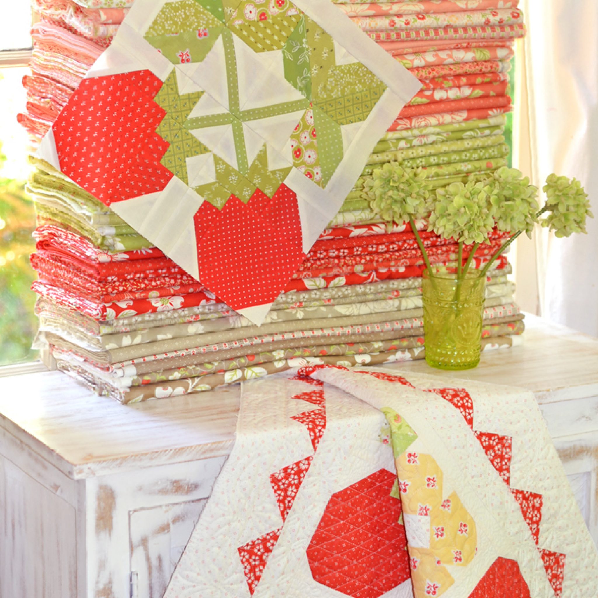 MODERN AMERICAN VINTAGE COLLAB: FRUIT SALAD QUILTER’S CLAPPERS | Fresh Figs