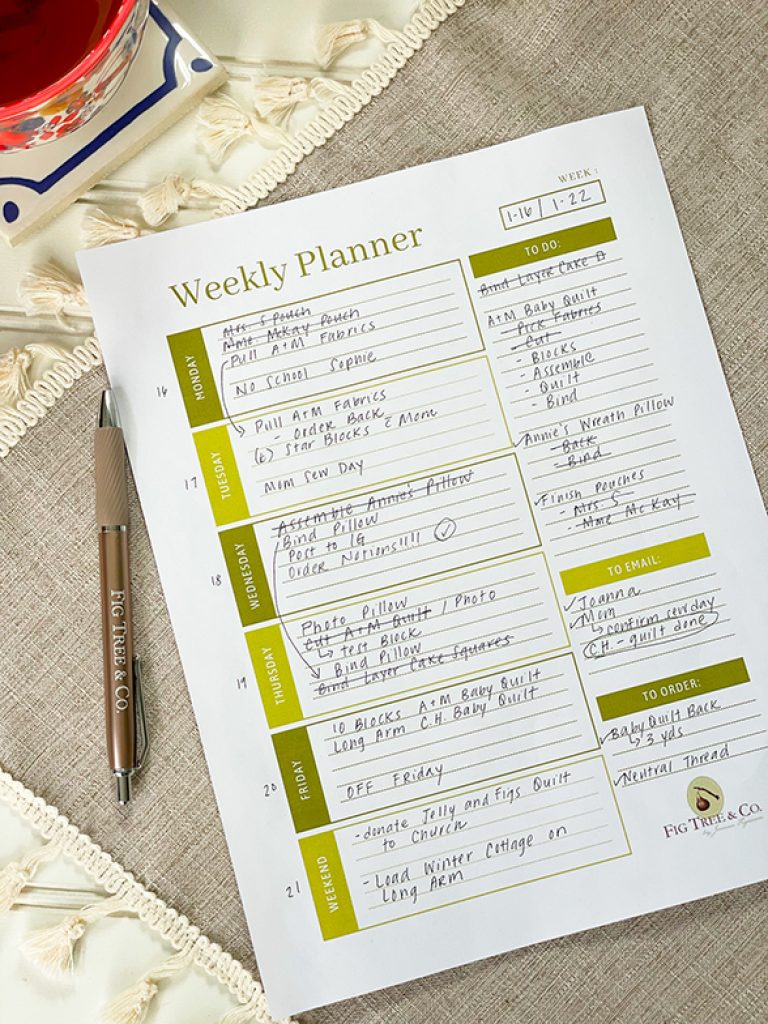 From the Fig & the Pear: Practical Quilty Organization Tips – QUILT ...