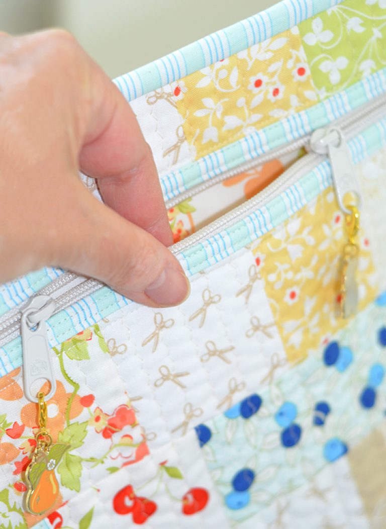 PROJECT BAG TUTORIAL: SCRAPPY OR PINEAPPLE? | Fresh Figs
