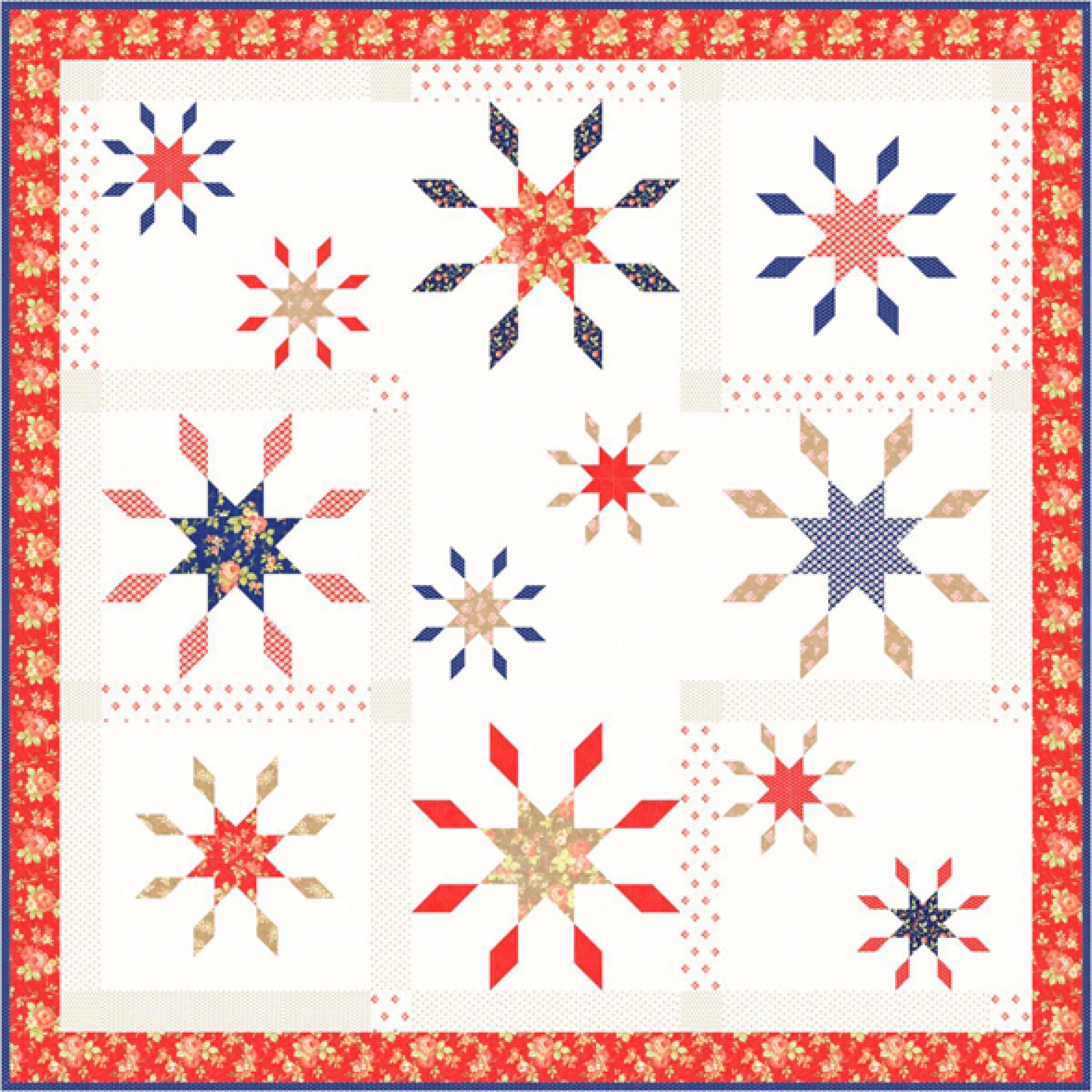 PATRIOTIC QUILT PROJECTS + PATTERN REMIXES | Fresh Figs