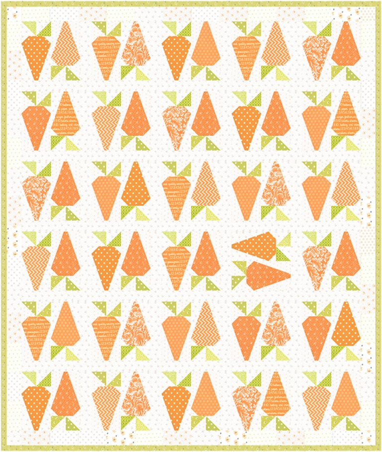 CARROT SPROUTS: RUNNER/QUILT FINISHING DETAILS | Fresh Figs