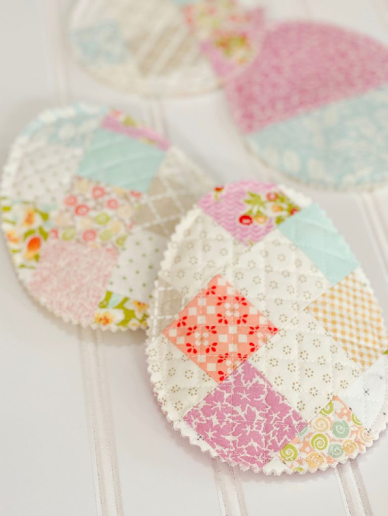 GUEST TUTORIAL: PATCHWORK EASTER EGGS | Fresh Figs