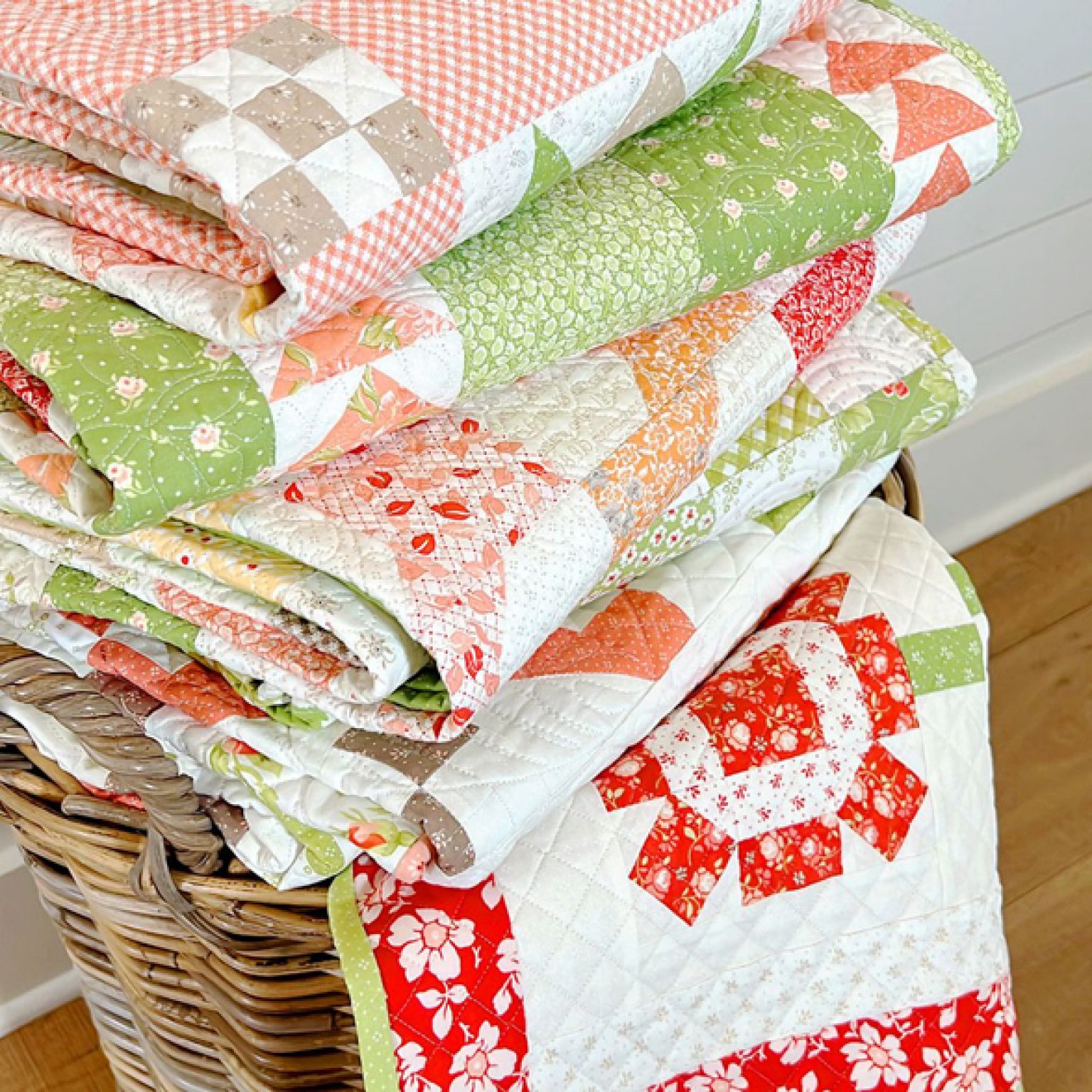 MODERN AMERICAN VINTAGE COLLAB: FRUIT SALAD QUILTER’S CLAPPERS | Fresh Figs