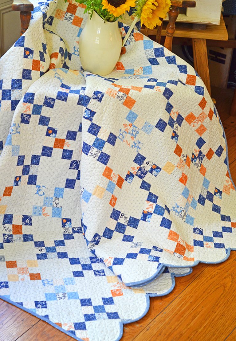 CREAM SCALLOP PATCHWORK TUTORIAL | Fresh Figs