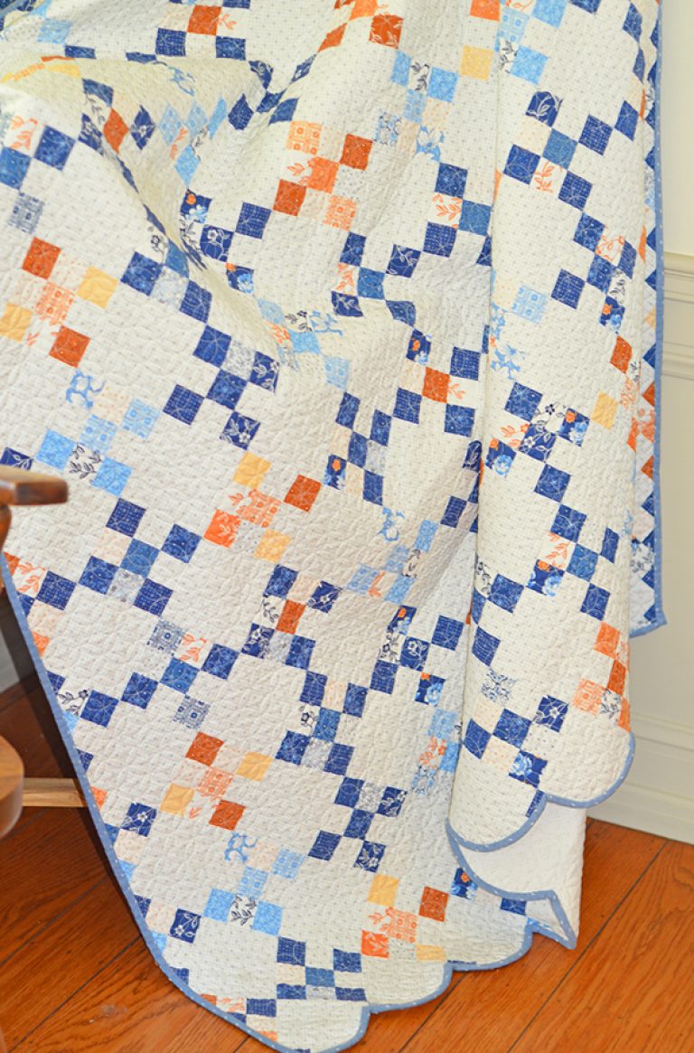 CREAM SCALLOP PATCHWORK TUTORIAL | Fresh Figs