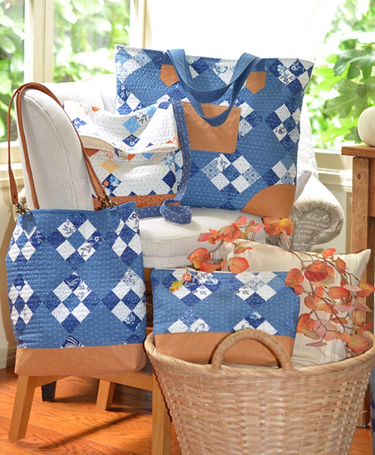 GETTING STARTED: PATCHWORK BAG EXTRAVAGANZA PROJECTS | Fresh Figs
