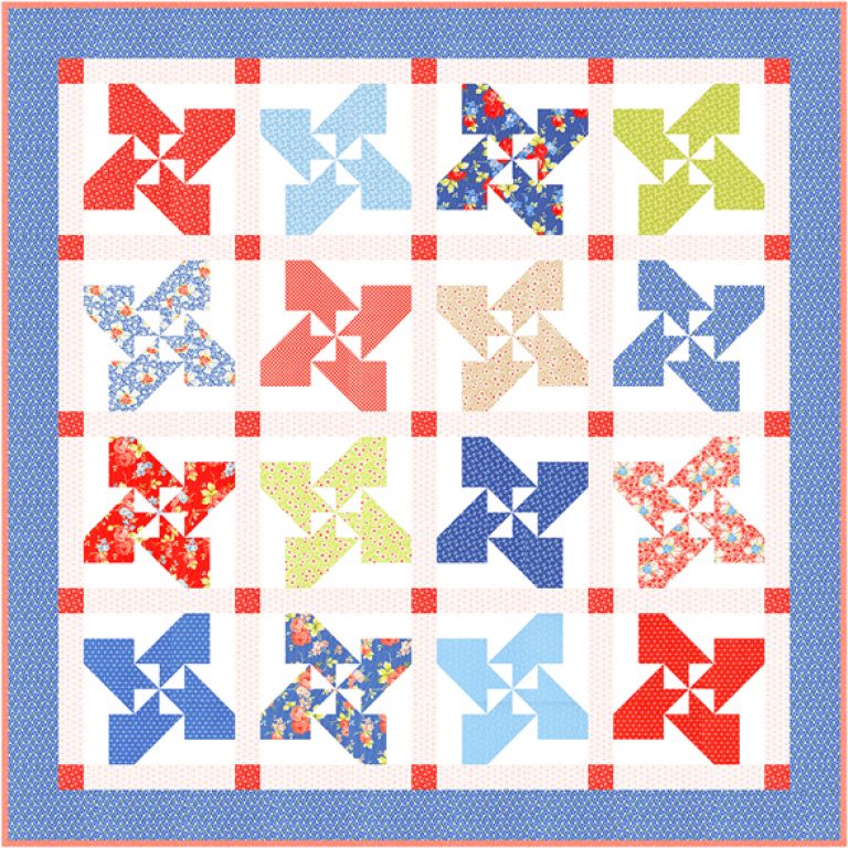 PATTERN SHOWCASE: PINWHEEL PARADE | Fresh Figs