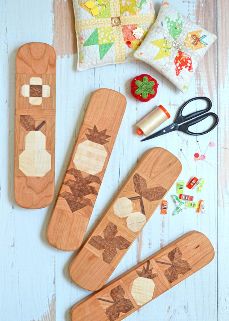 MODERN AMERICAN VINTAGE COLLAB: FRUIT SALAD QUILTER’S CLAPPERS | Fresh Figs