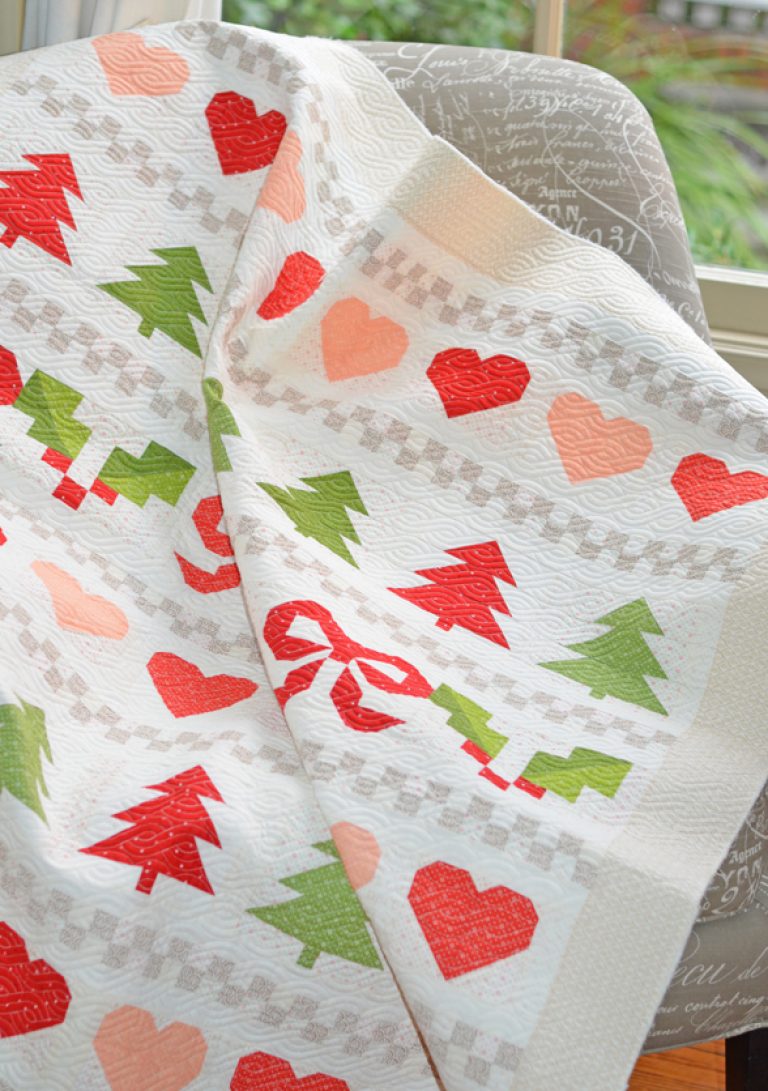 A QUILT FINISH: WINTERTIME MAGIC ROW BY ROW | Fresh Figs