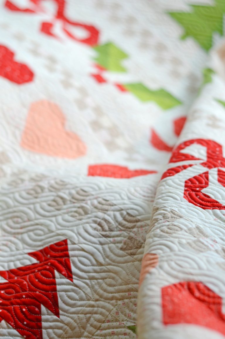 A QUILT FINISH: WINTERTIME MAGIC ROW BY ROW | Fresh Figs