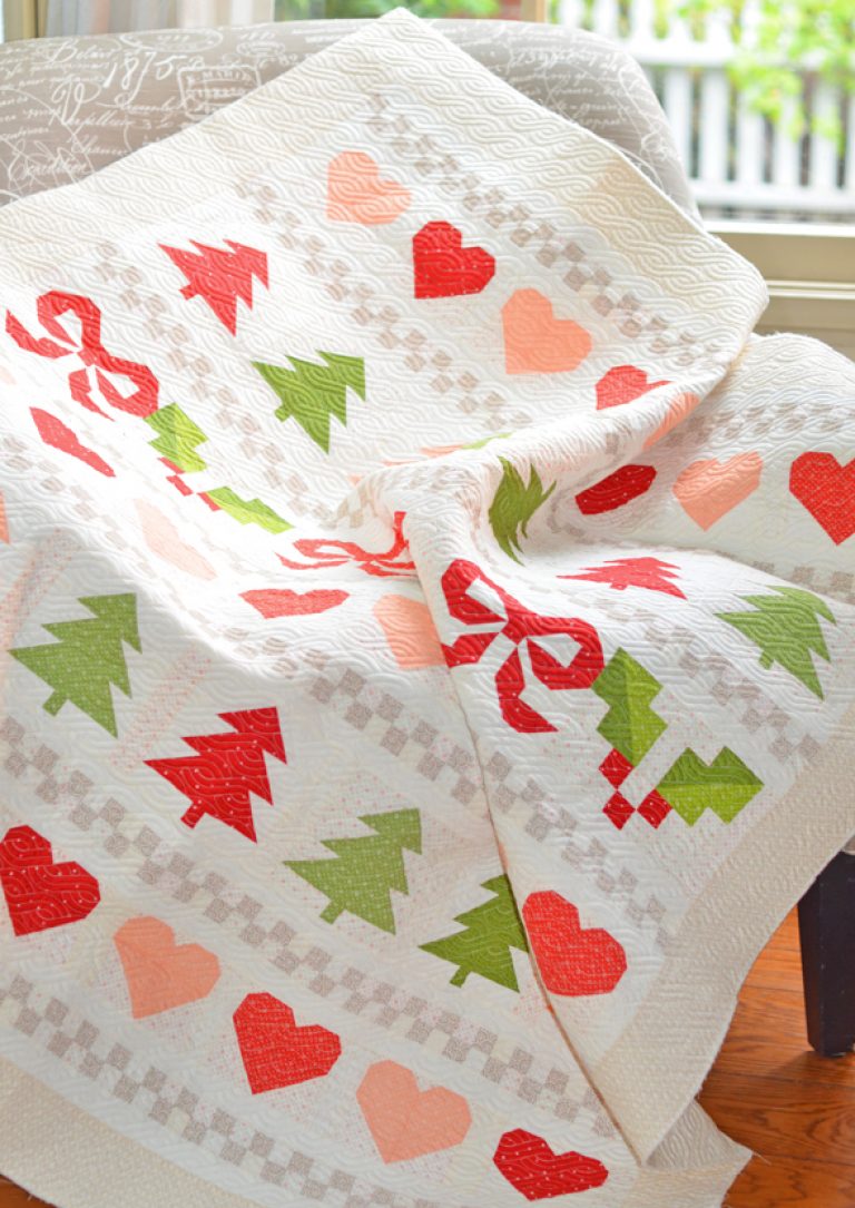 A QUILT FINISH: WINTERTIME MAGIC ROW BY ROW | Fresh Figs